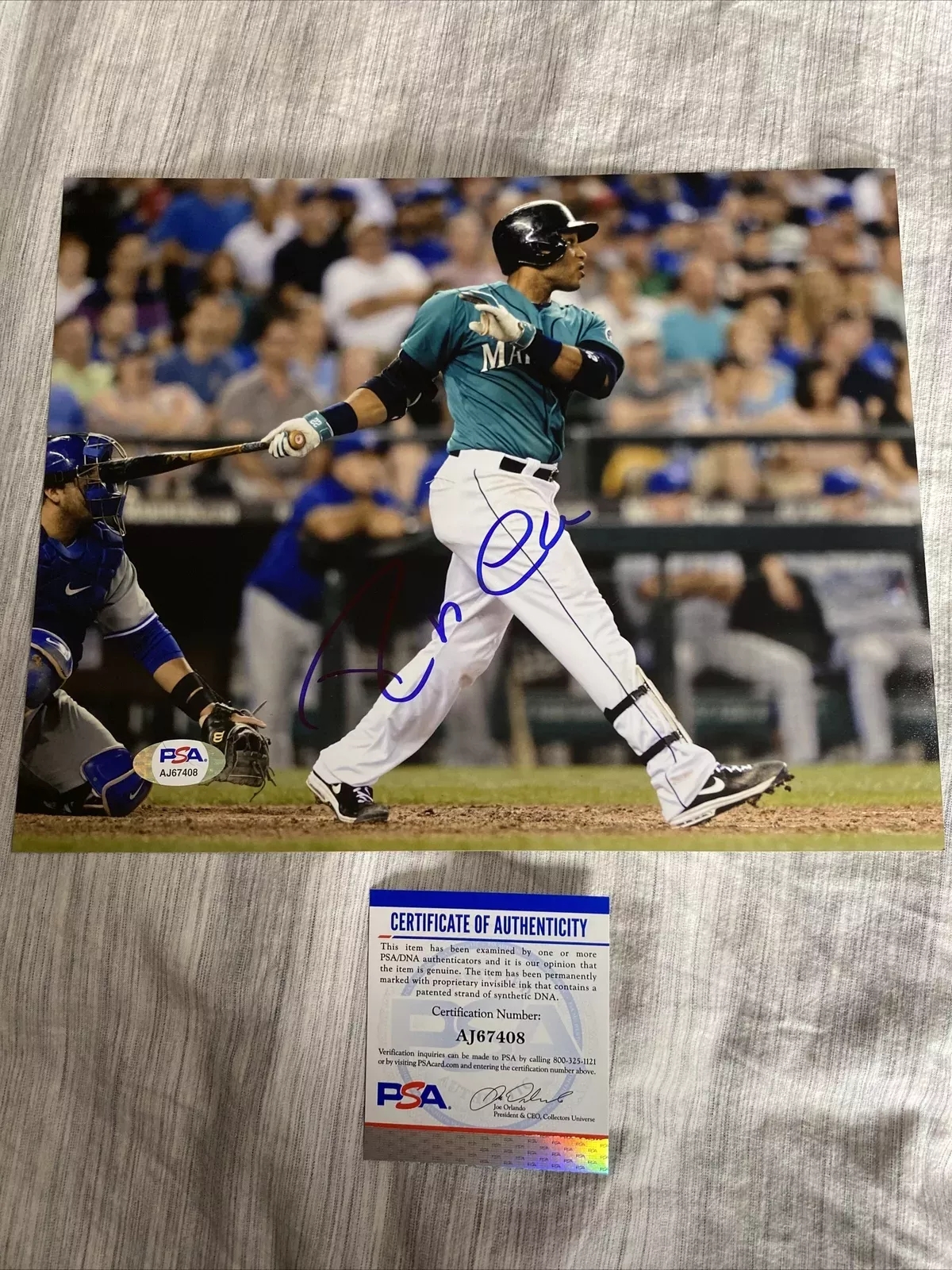 Robinson Cano signed autographed 8x10 photo mariners yankees PSA legend ...