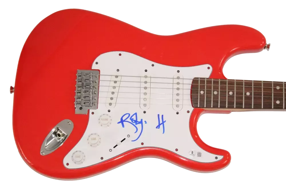 Robyn Hitchcock Signed Autograph Fender Stratocaster Guitar Egyptians w ...