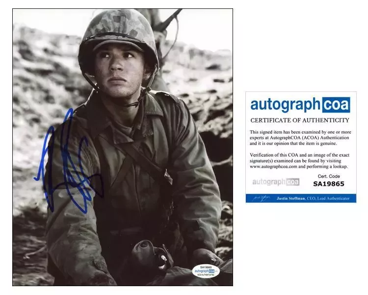 Ryan Phillippe "Flags of Our Fathers" AUTOGRAPH Signed 'Doc Bradley ...