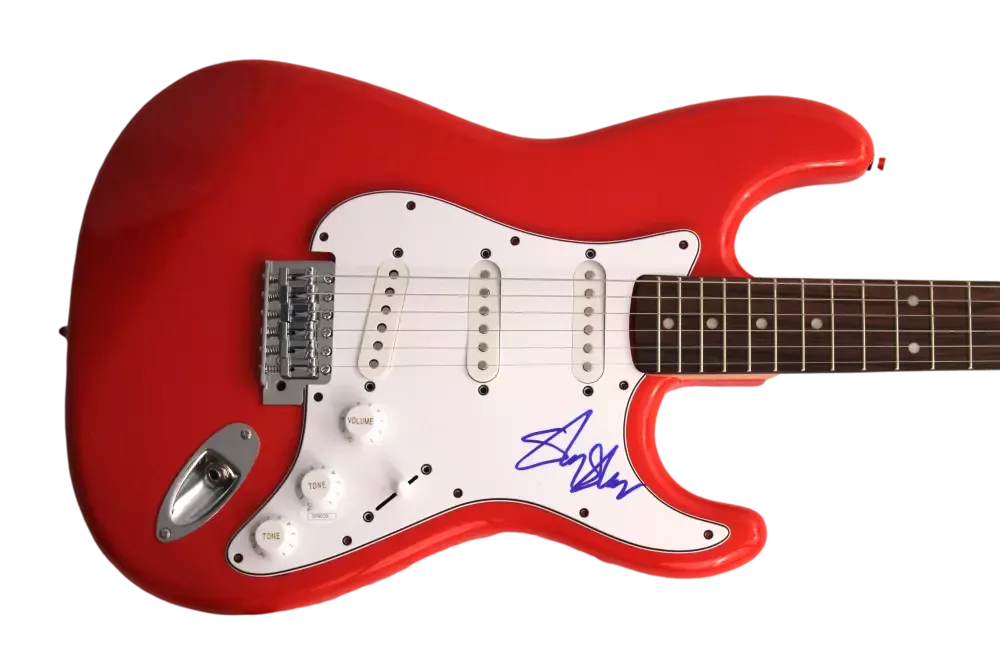 SLY STONE SIGNED AUTOGRAPH FULL SIZE R FENDER ELECTRIC GUITAR - SOUL ...