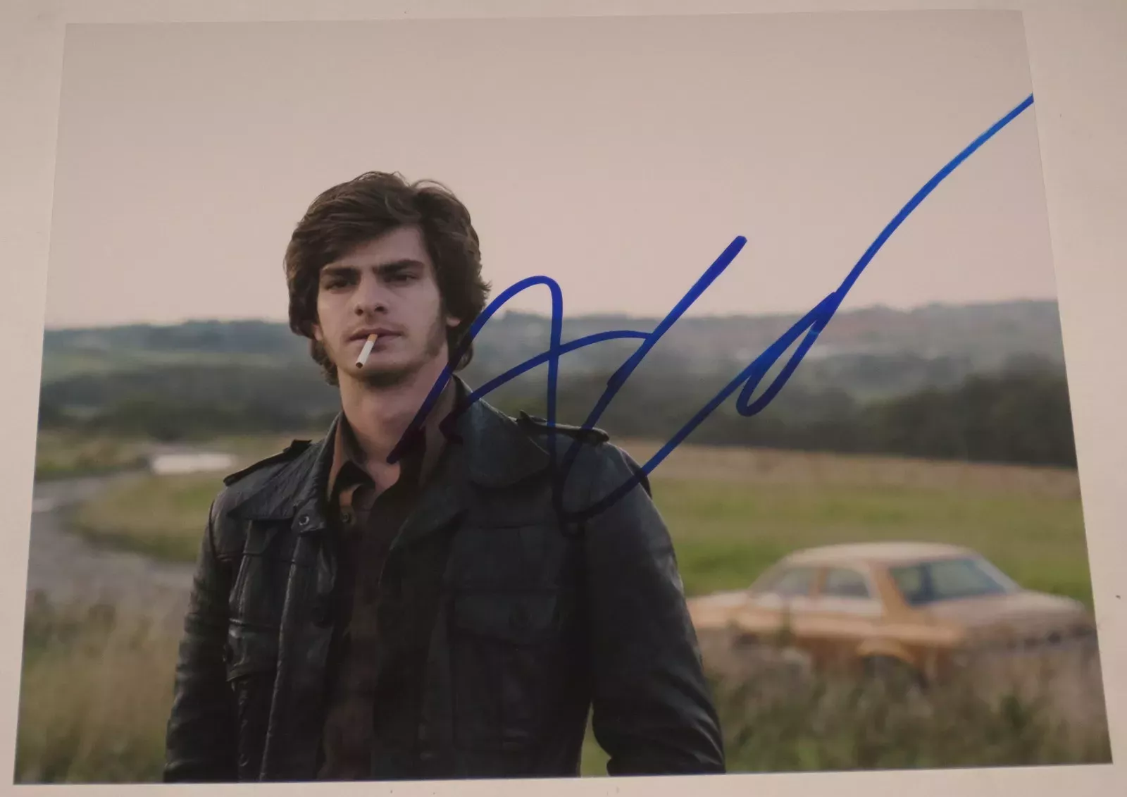 SPIDERMAN STAR ANDREW GARFIELD SIGNED 8X10 PHOTO AUTOGRAPH SOCIAL ...