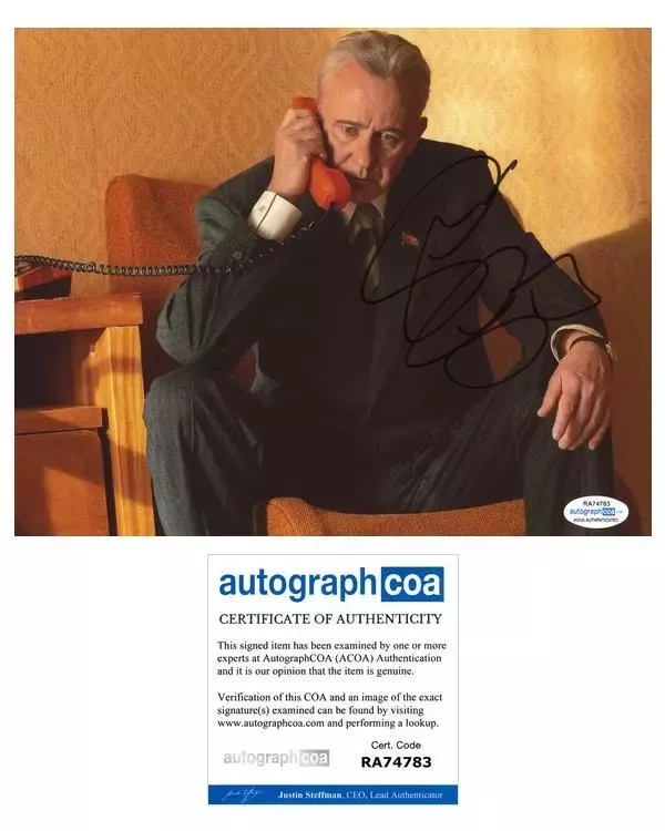 Stellan Skarsgard "Chernobyl" AUTOGRAPH Signed 8x10 Photo B ACOA ...
