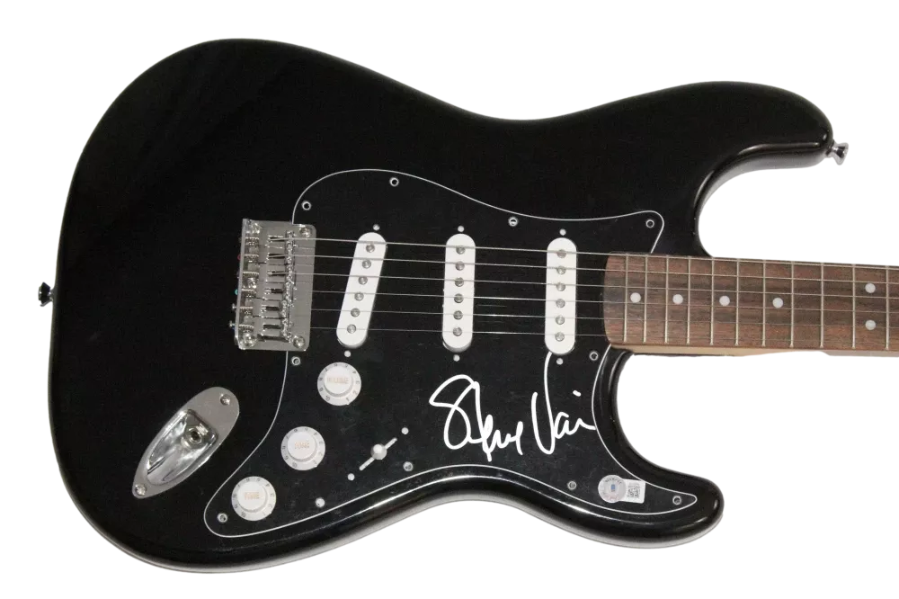 Steve Vai Signed Autograph Full Size Fender Stratocaster Guitar w ...