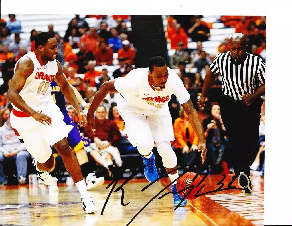 SYRACUSE ORANGEMEN KRIS JOSEPH SIGNED GOING HARD 8X10 Collectible ...