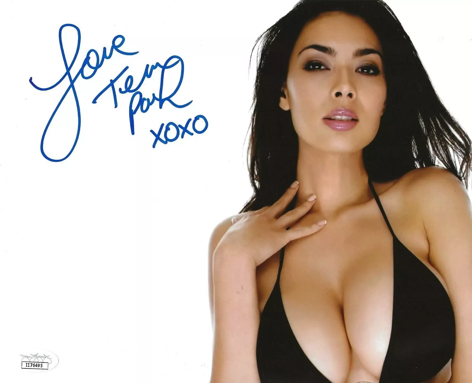 Tera Patrick Adult Video Star signed 8x10 photo autographed Exact Proof 2 JSA Collectible ...