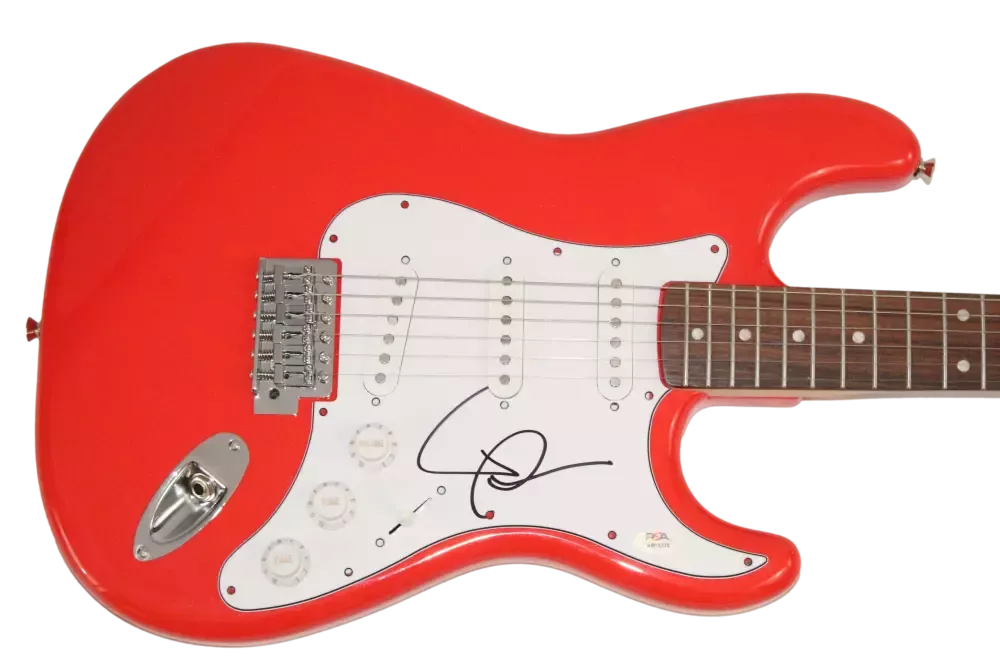 Till Lindemann Rammstein Signed Autograph Fender Electric Guitar PSA ...
