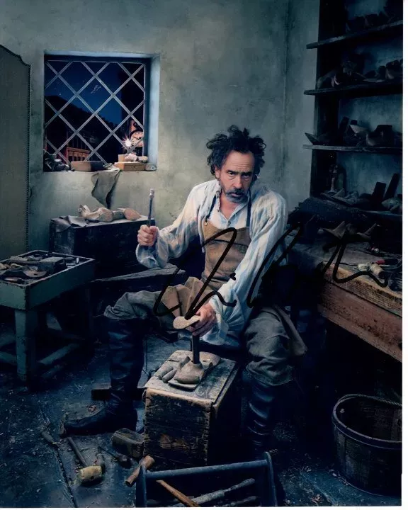 TIM BURTON signed autographed photo Collectible Memorabilia | Autographia