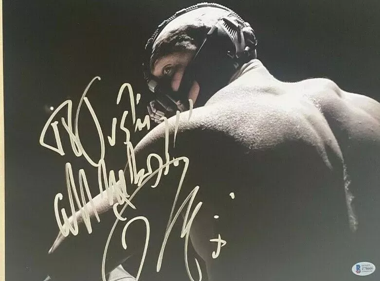 Tom Hardy signed autographed 11x14 photo Bane Inception Dark Knight ...