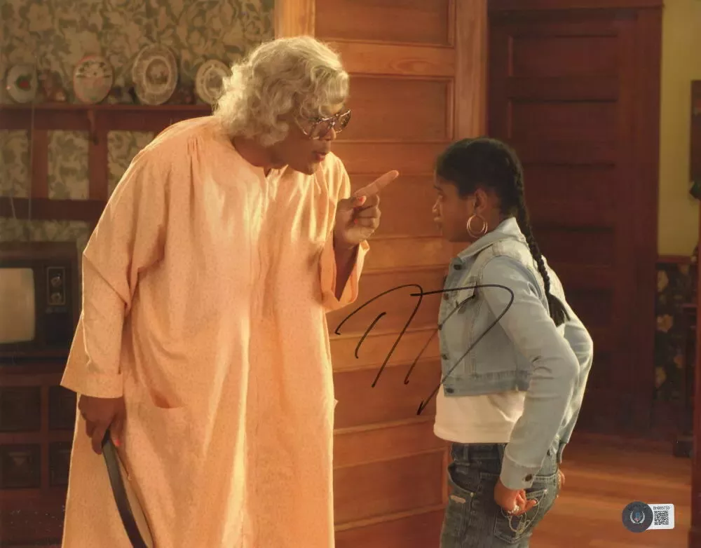 TYLER PERRY SIGNED 11X14 PHOTO MADEA'S FAMILY REUNION AUTOGRAPH BECKETT ...