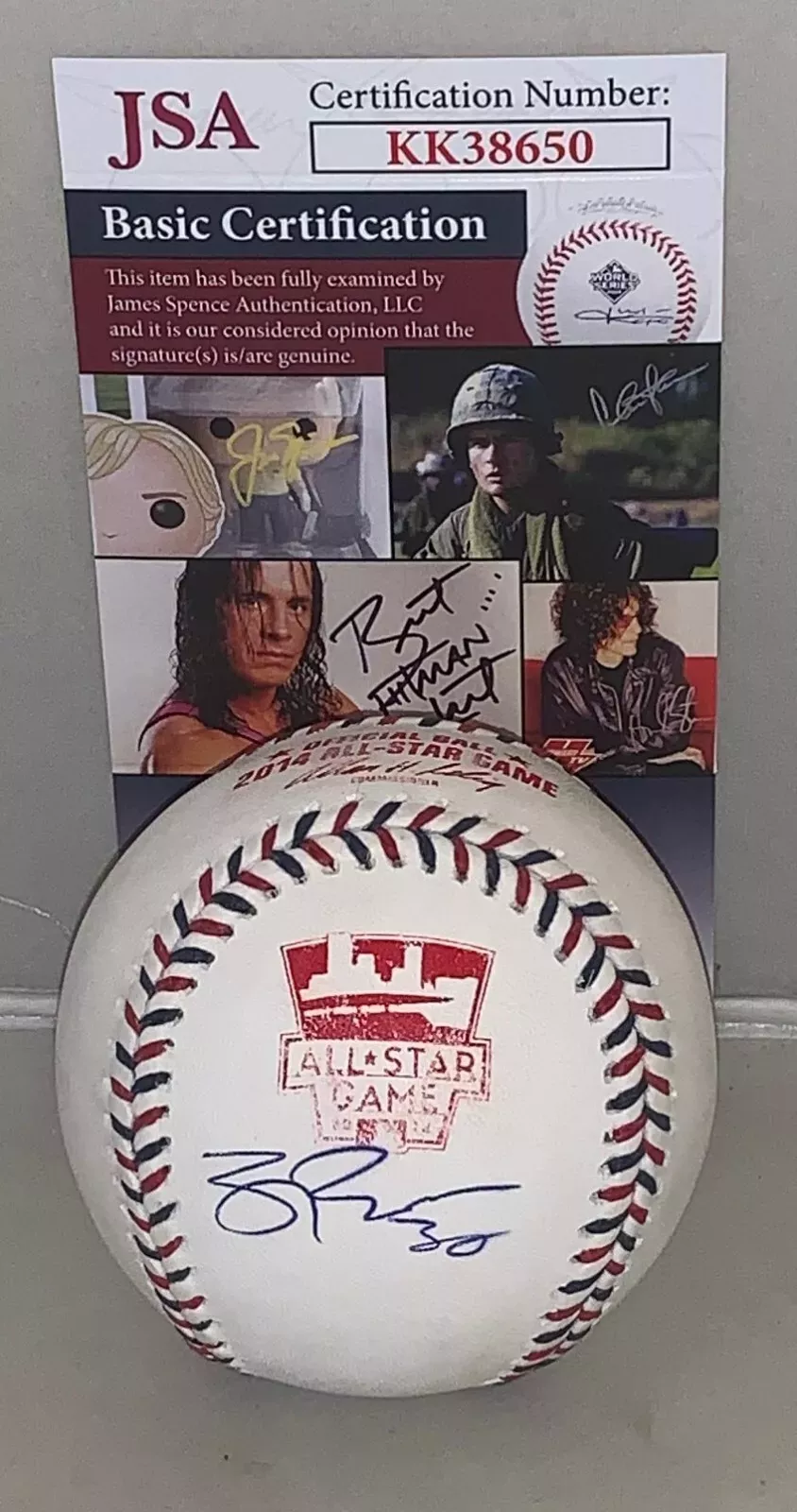 Tyson Ross San Diego Padres signed Official 2014 All Star Baseball Ball ...