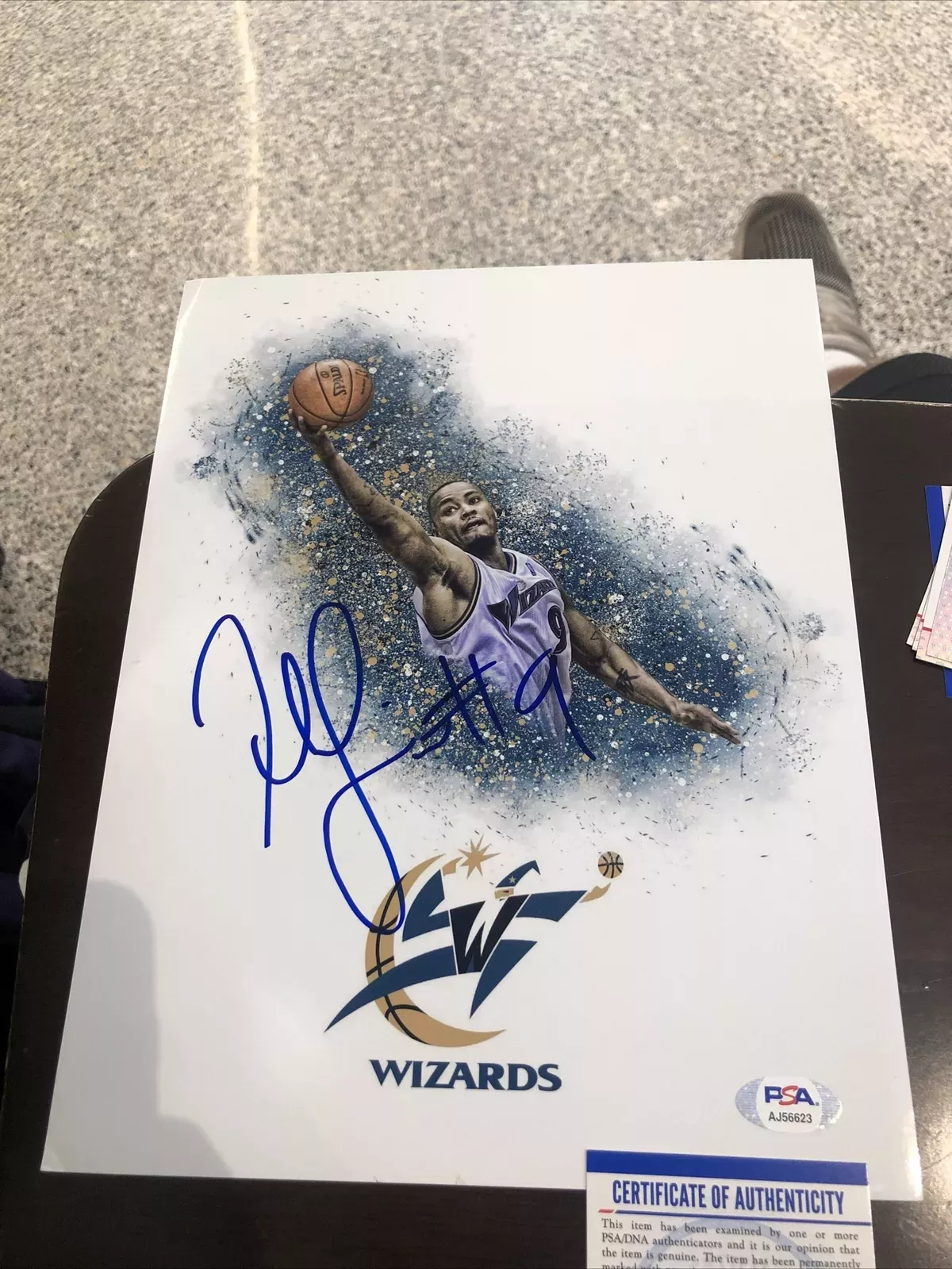 WASHINGTON WIZARDS- RASHARD LEWIS SIGNED AUTOGRAPH 8.5x11 PHOTO PICTURE ...