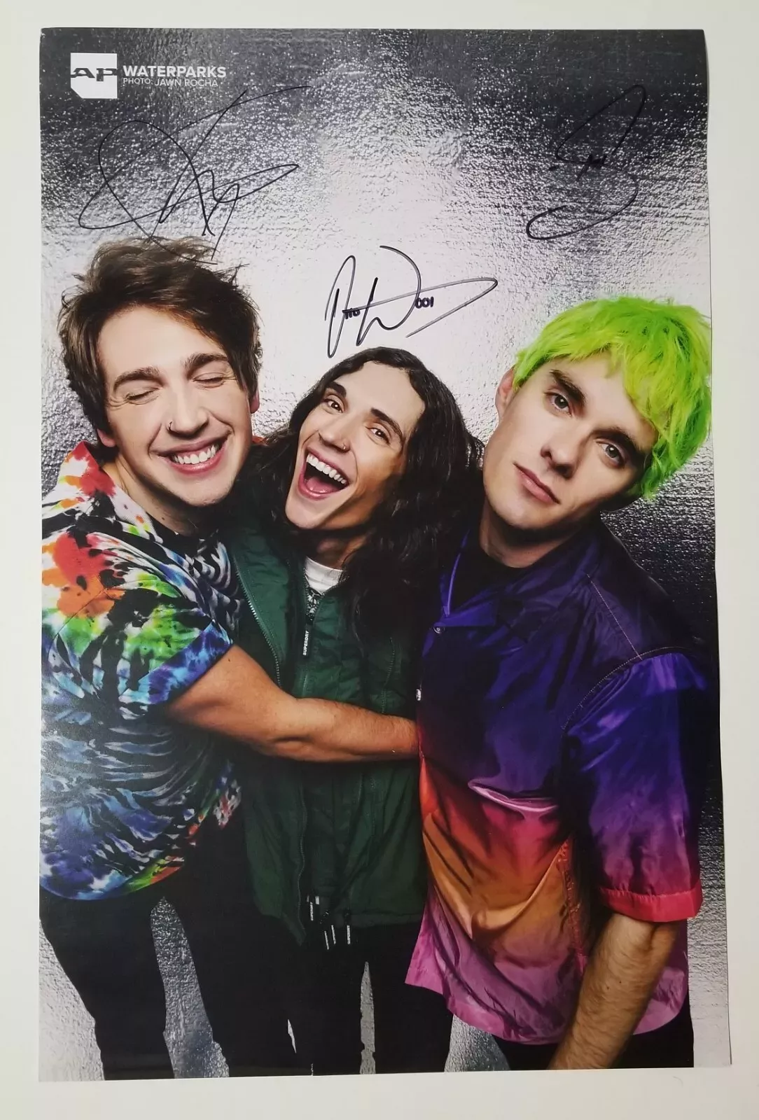 Waterparks REAL SIGNED 11x17 Alt Press Poster #1 COA Autographed Awsten ...