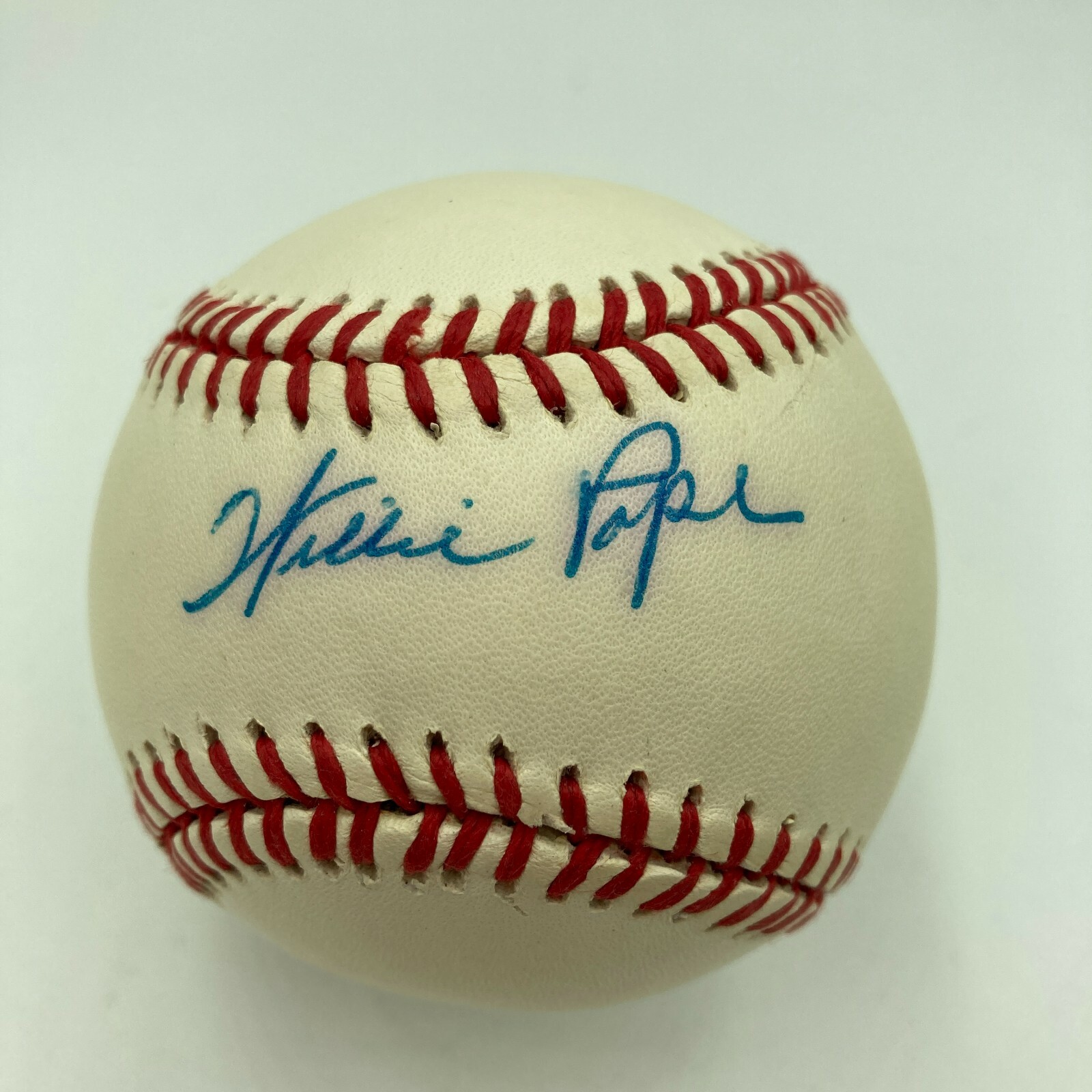 Willie Pope Signed Official Major League Baseball Negro League Legend JSA COA | Autographia