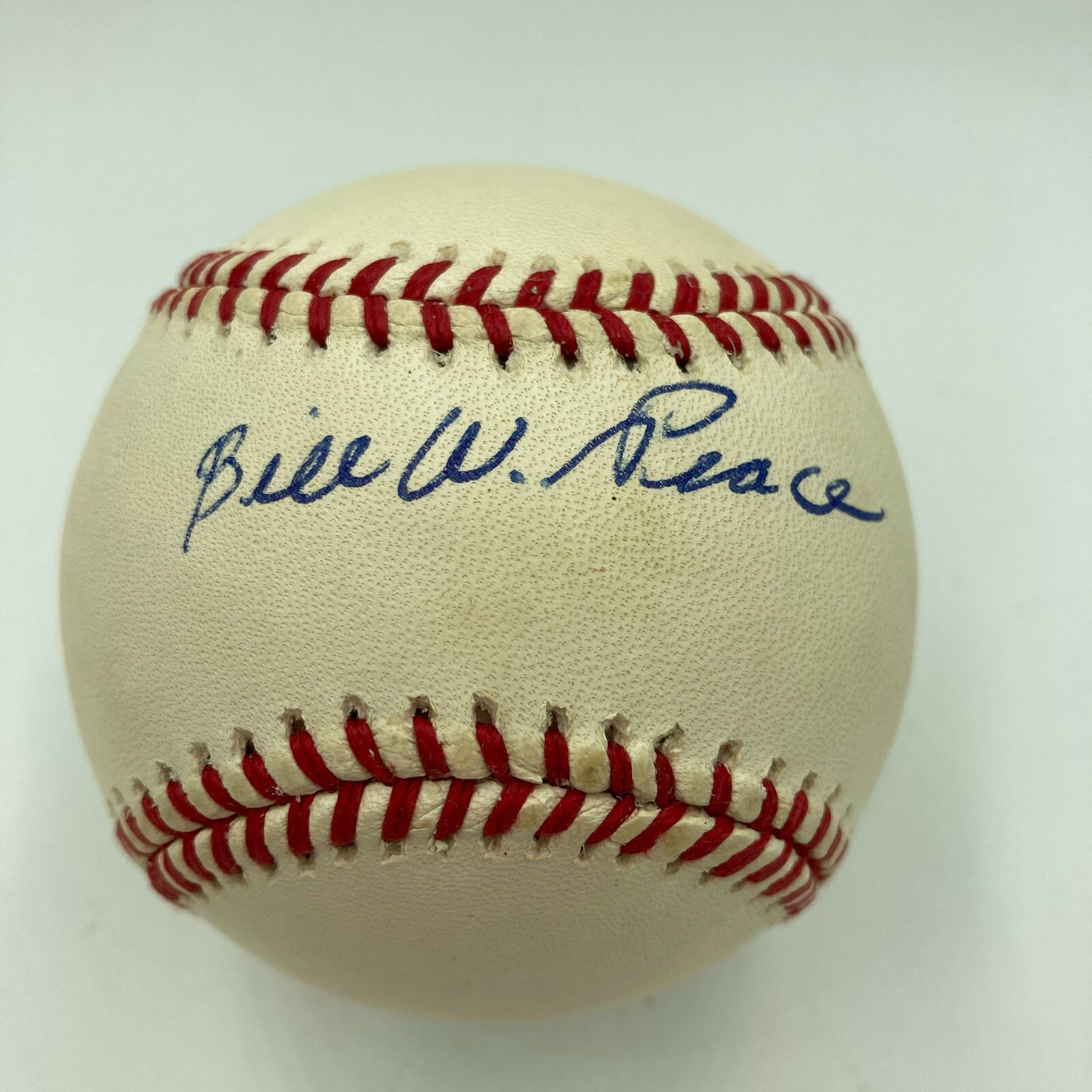 Warren Peace Signed Official Major League Baseball Negro League Legend JSA COA | Autographia