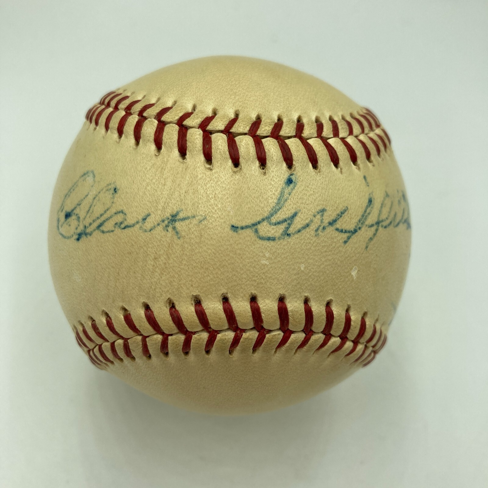 Clark Griffith Signed 1940's American League Harridge Baseball JSA COA ...