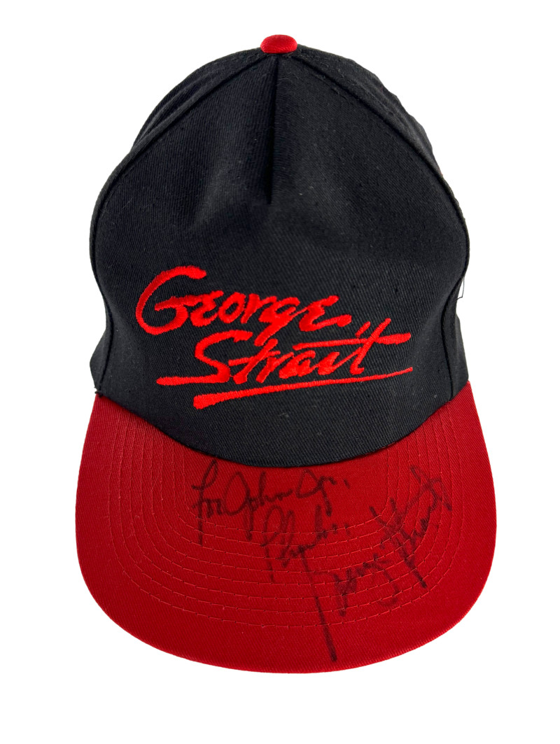 George Strait Signed Autograph Baseball Hat Cap - The King of Country ...