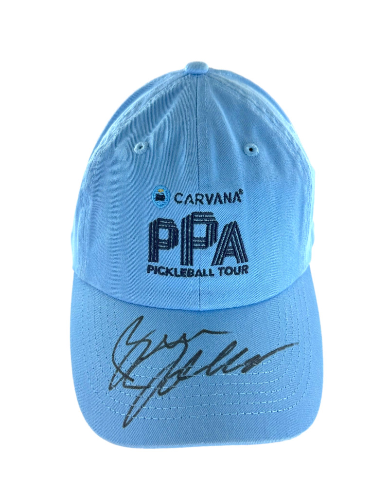 Ben Johns Signed Autograph PPA Tour Pickleball Cap Hat - Full Signature ...