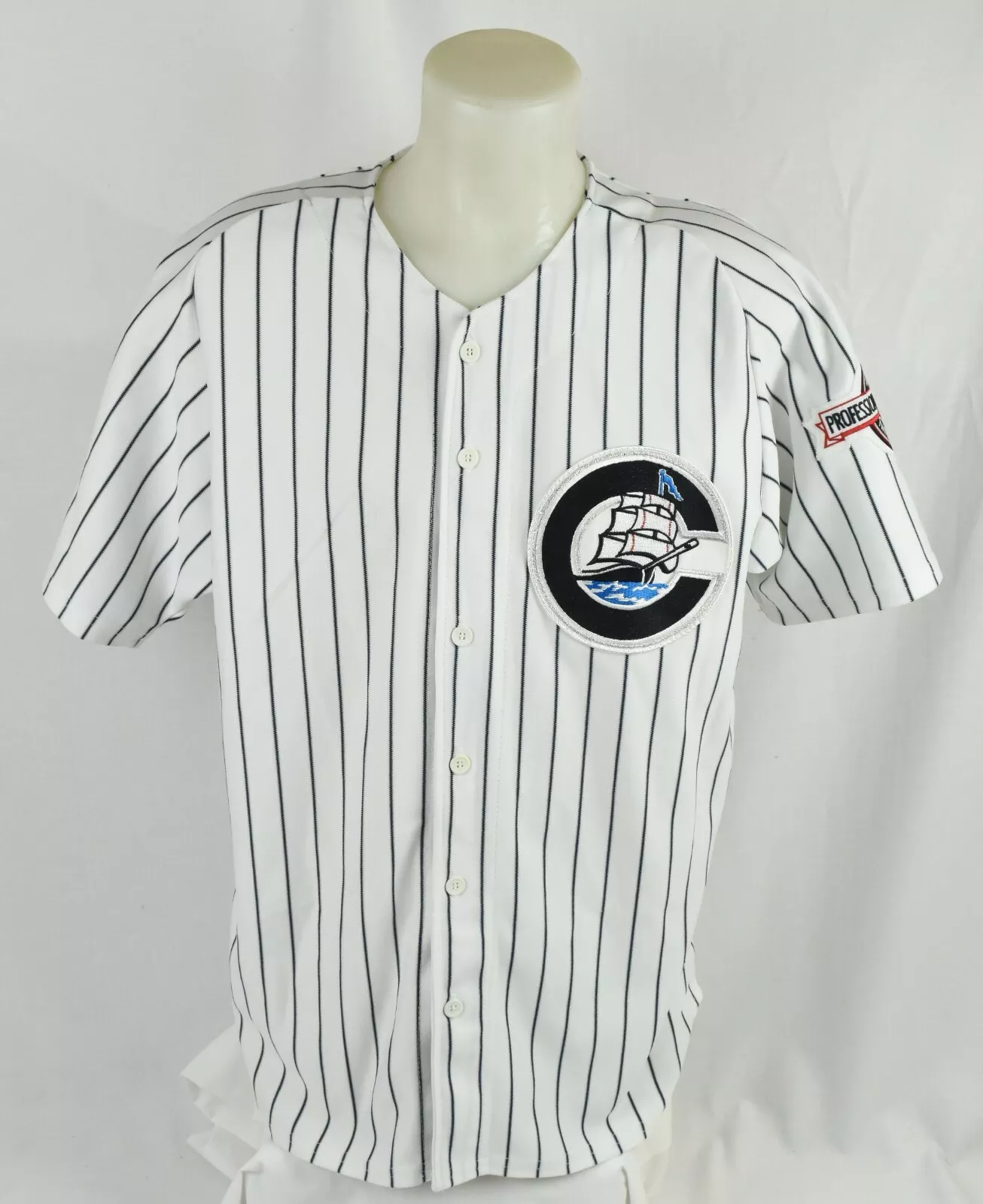 Jorge Posada 1996 Rookie Game Used Yankees Columbus Clippers Minor ...