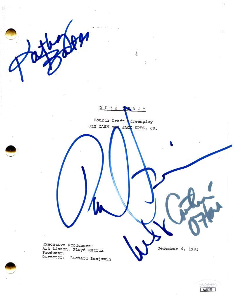 Warren Beatty Kathy Bates Paul Sorvino O'Hara Signed Autograph Dick ...