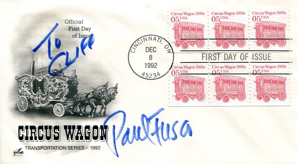 Paul Fusco American Puppeteer Voice ALF The Simpsons Signed Autograph ...