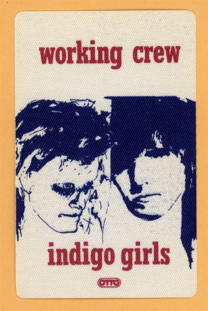 Indigo Girls 1990 Nomads Indians Saints Concert Tour CREW Backstage ...