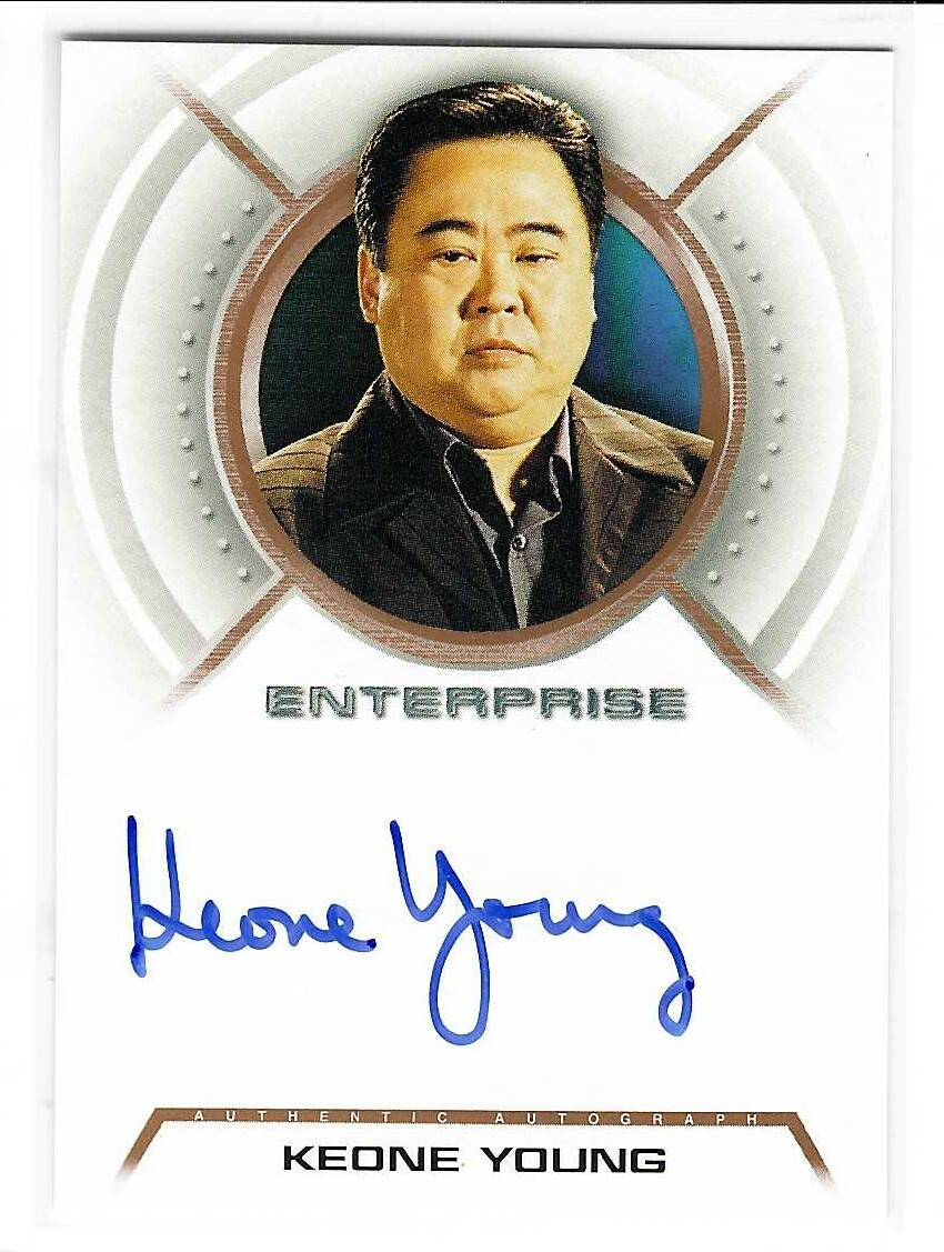 Keone Young 2003 Paramount Star Trek Enterprise Autograph Card A19 ...