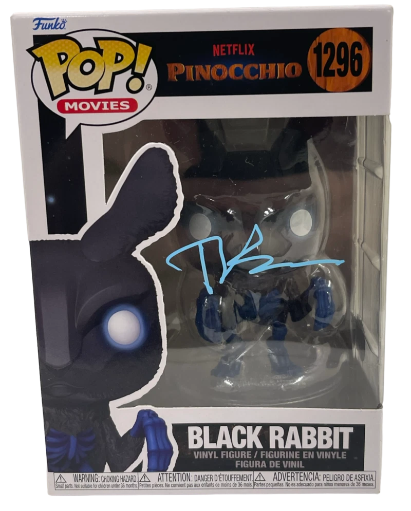 TIM BLAKE NELSON SIGNED PINOCCHIO BLACK RABBIT FUNKO AUTHENTIC ...