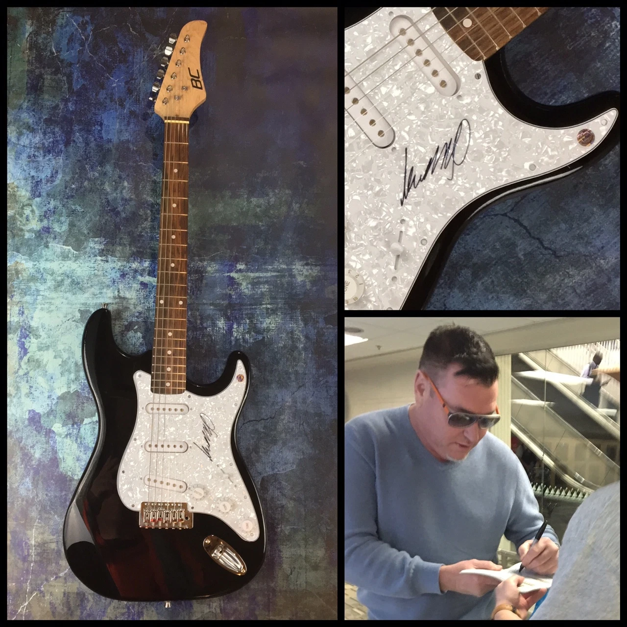 GFA Smash Mouth All Star * STEVE HARWELL * Signed Electric Guitar PROOF ...