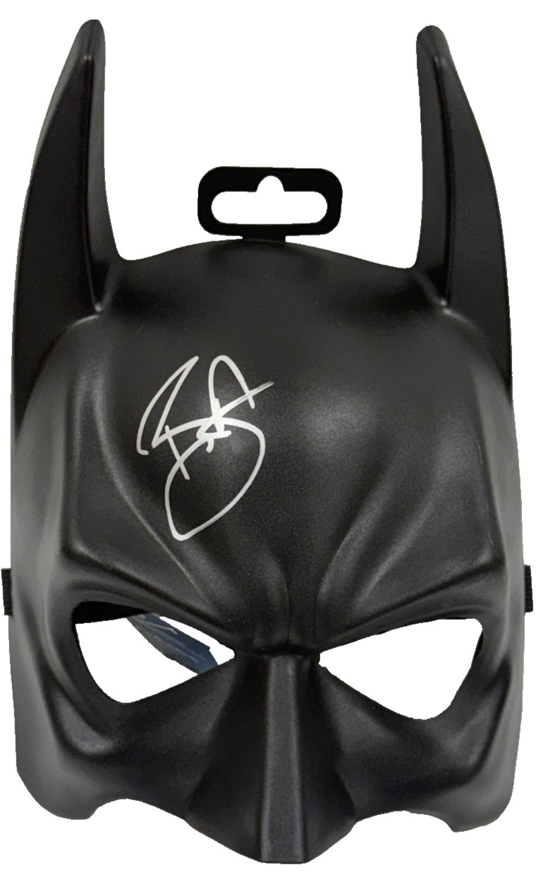 Ben Affleck Signed Batman DC Mask Authentic Autograph Proof Beckett ...