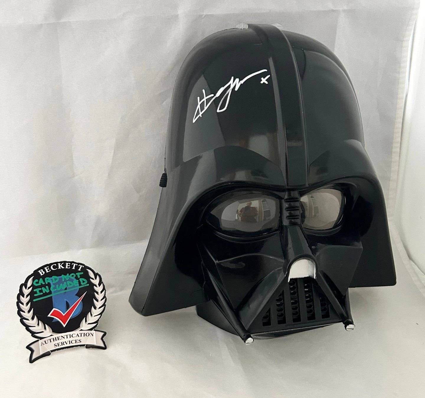 Hayden Christensen Signed Mask Anakin Darth Vader Beckett BAS 3 COA ...