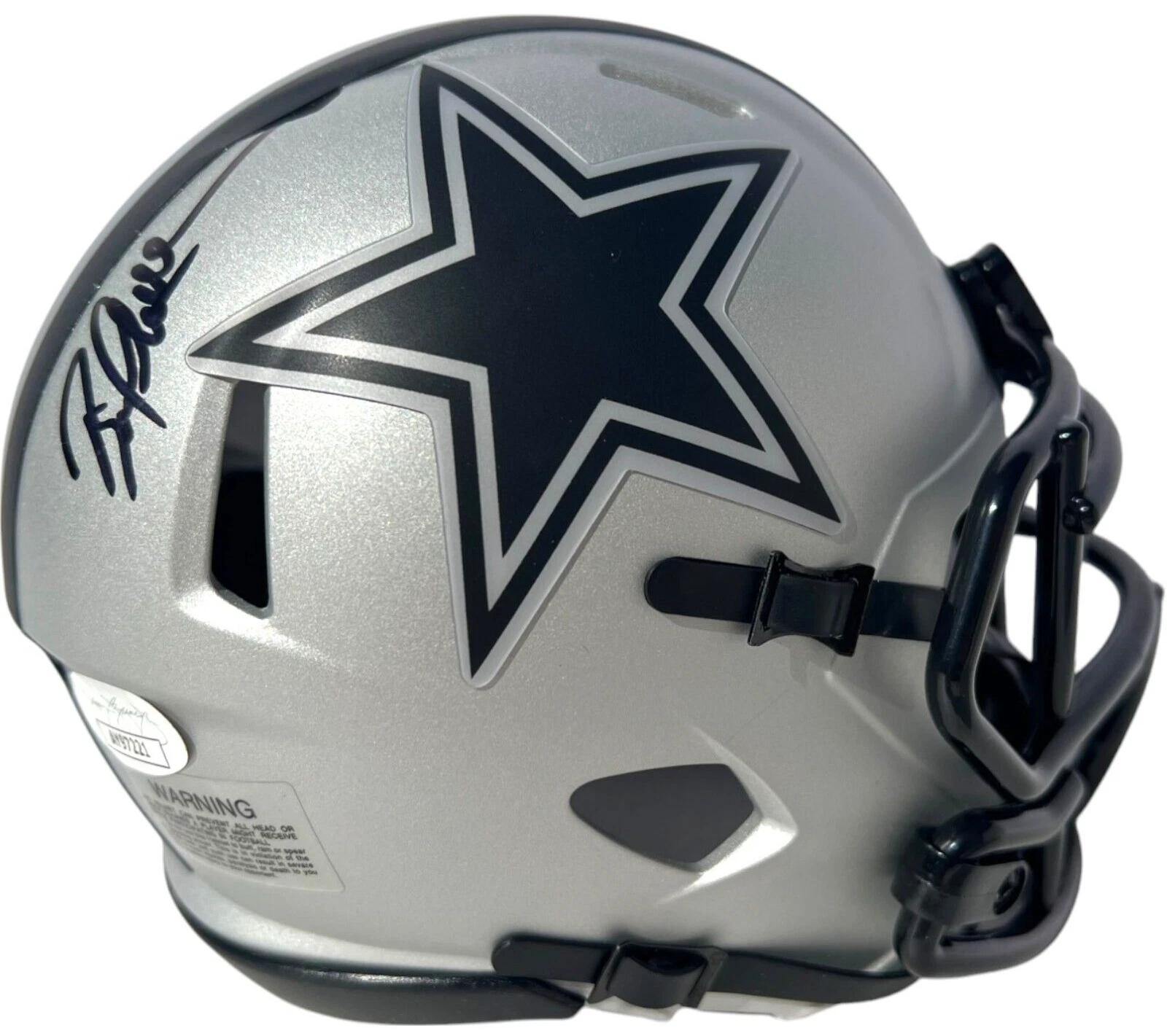 BRIAN SCHOTTENHEIMER SIGNED DALLAS COWBOYS RAVE FOOTBALL MINI HELMET ...