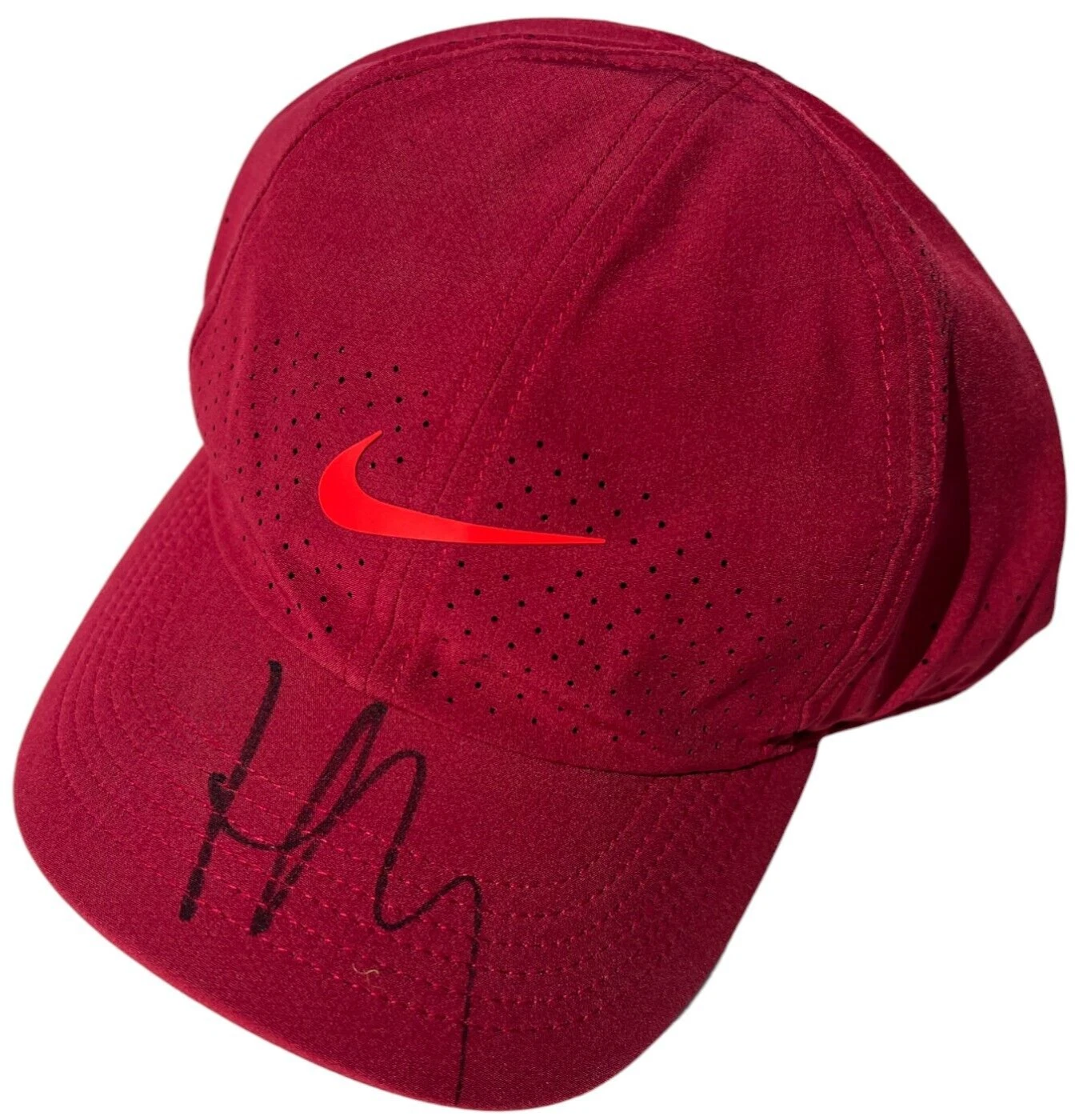 HOLGER RUNE SIGNED NIKE TENNIS HAT CAP WIMBLEDON AO FRENCH US OPEN JSA ...