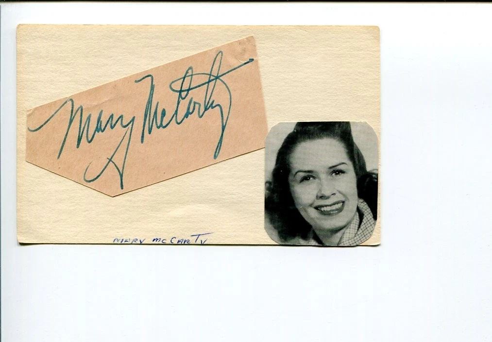 Mary McCarty Babes in Toyland Pillow Talk Trapper John MD Signed ...