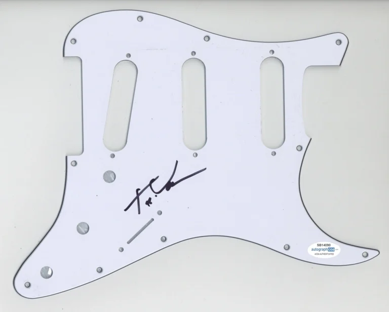 TAI VERDES A.O.K SIGNED AUTOGRAPH STRAT ELECTRIC GUITAR PICKGUARD ACOA ...