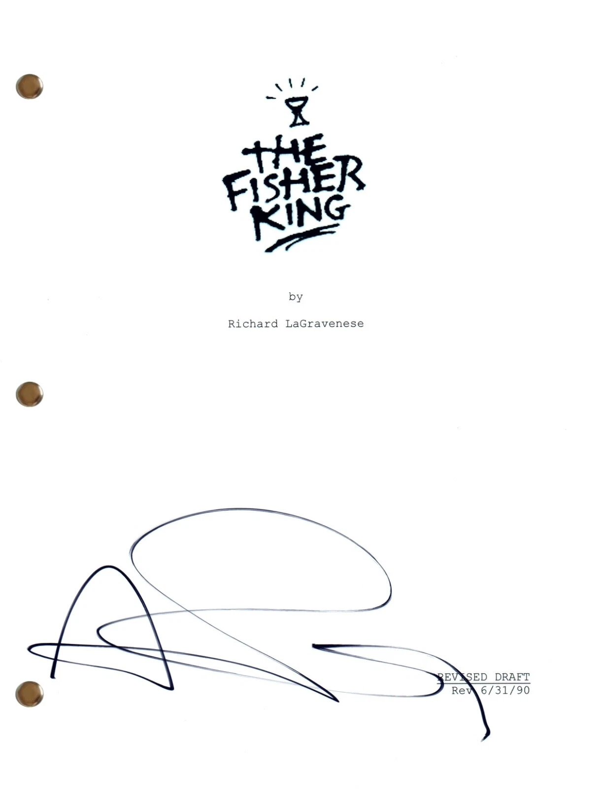Amanda Plummer The Fisher King Signed Autograph Movie Script Full ...
