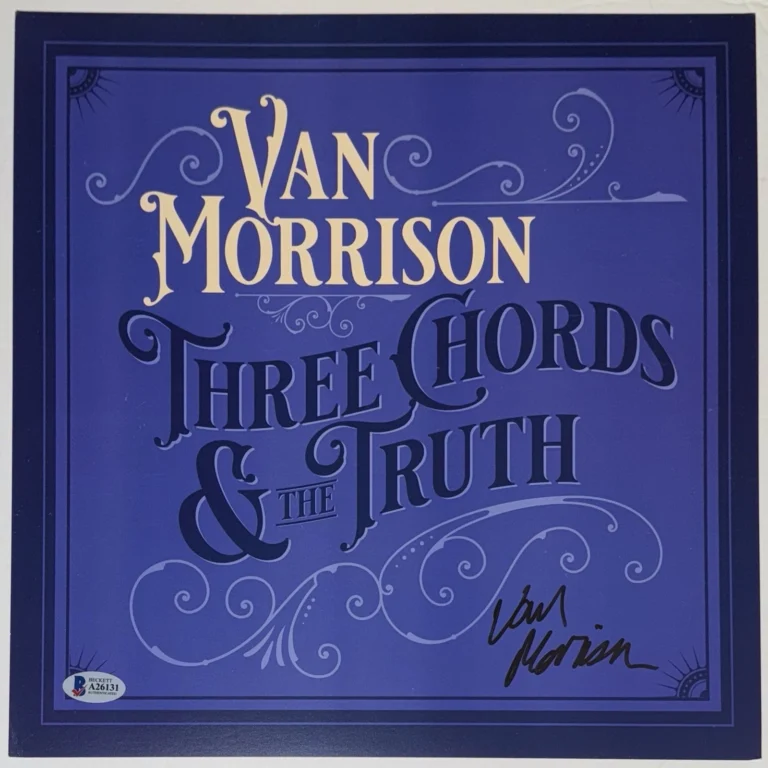 Van Morrison Signed Autograph Three Chords And The Truth Lithograph ...