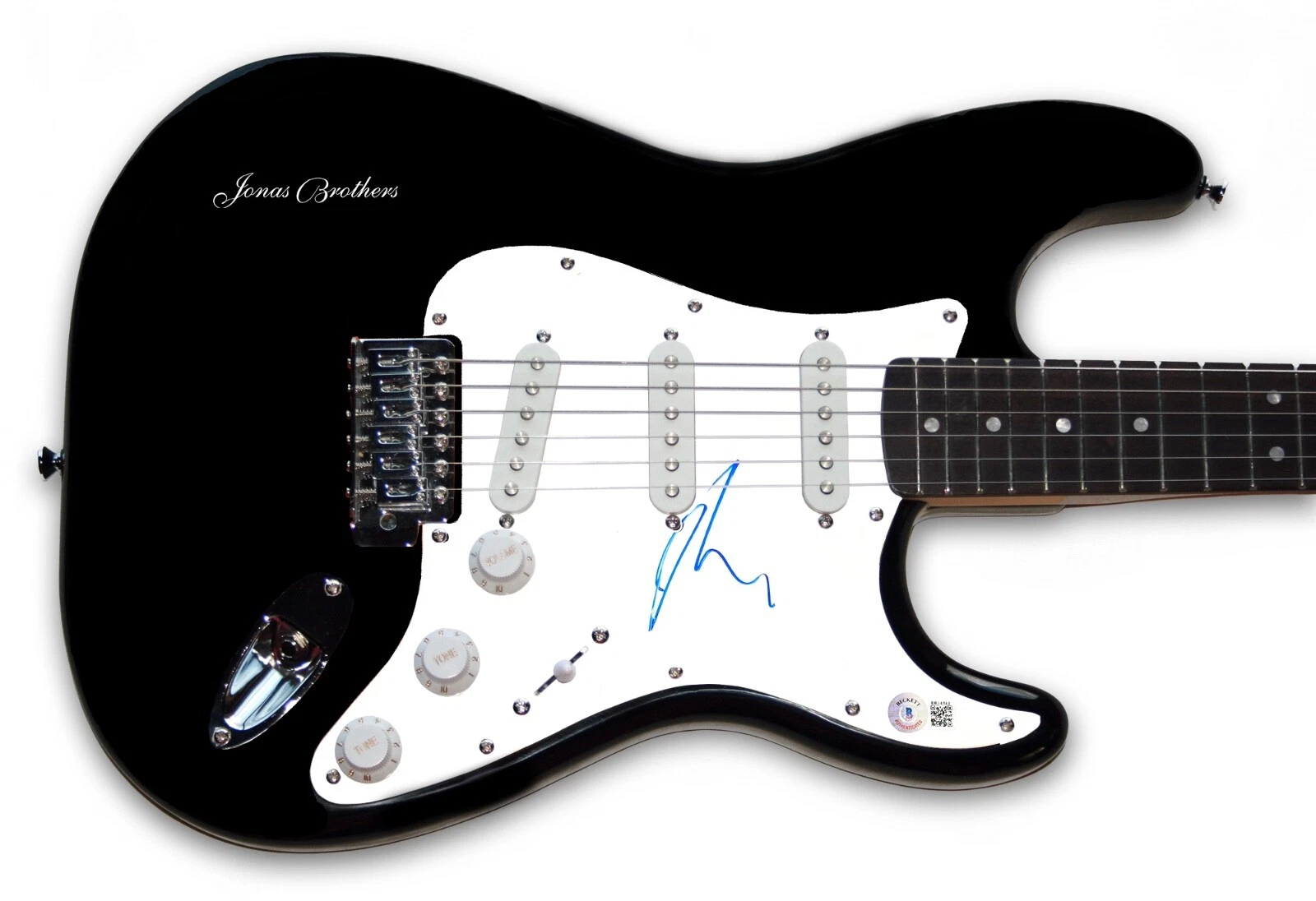 Joe Jonas Signed Autographed Electric Guitar The Jonas Brothers Beckett ...