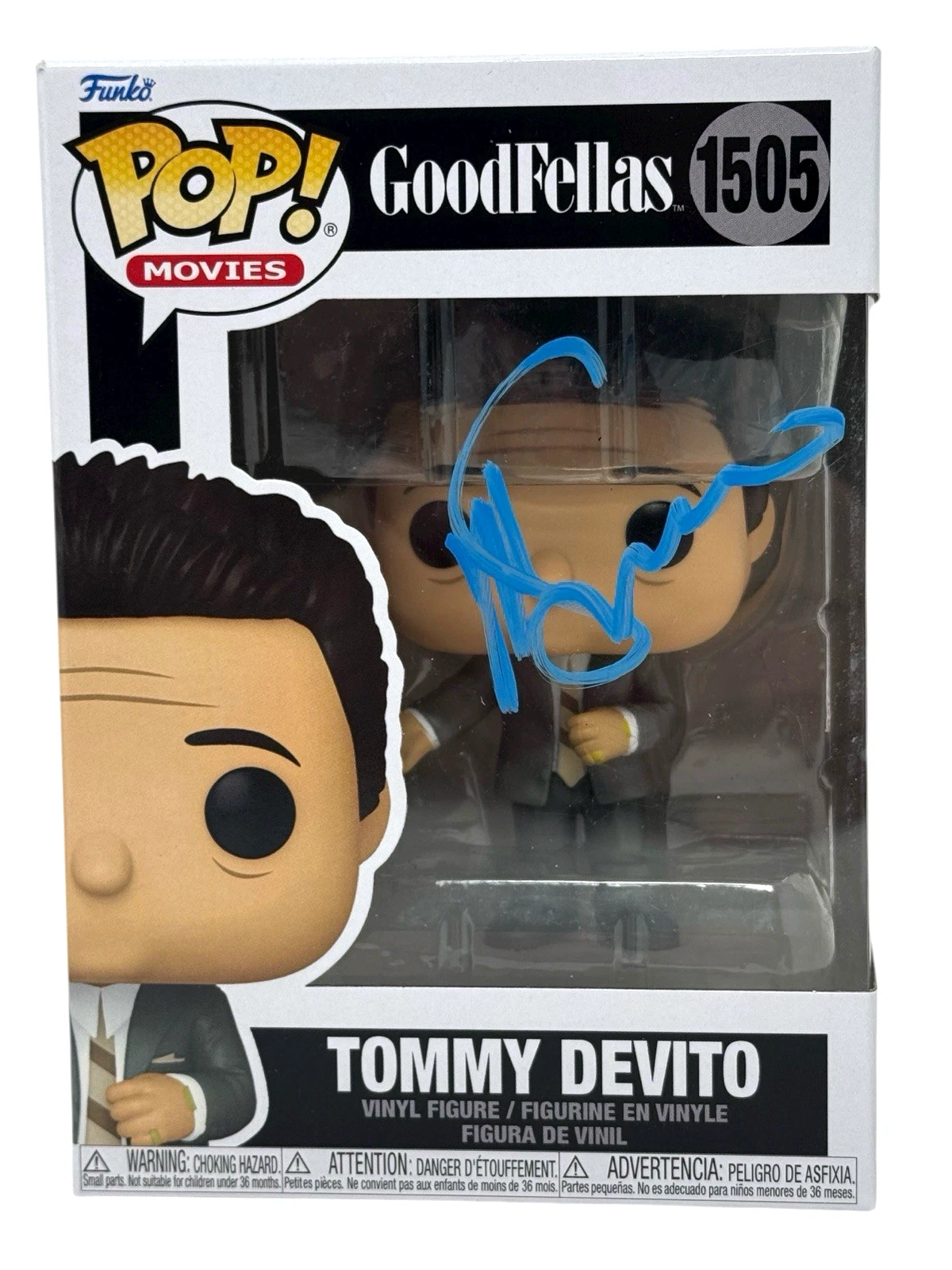 Martin Scorsese Signed Goodfellas Tommy Devito Funko Pop Autograph ...