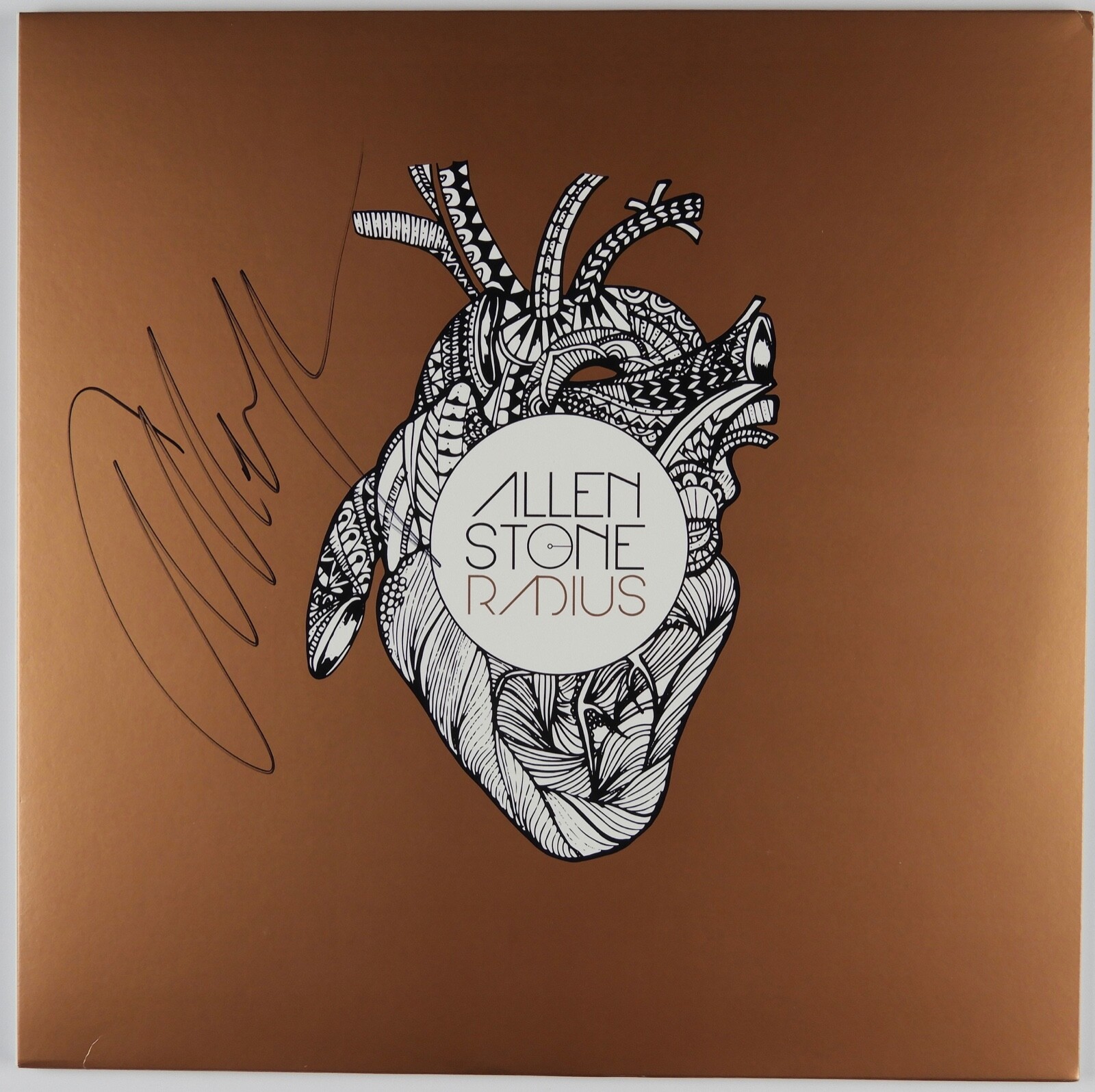 Allen Stone JSA Signed Autograph Record Album Vinyl Radius | Autographia