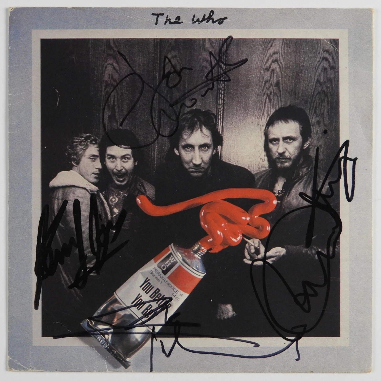 The Who JSA Fully Signed Autograph 45 Record Roger Daltrey Townshend ...