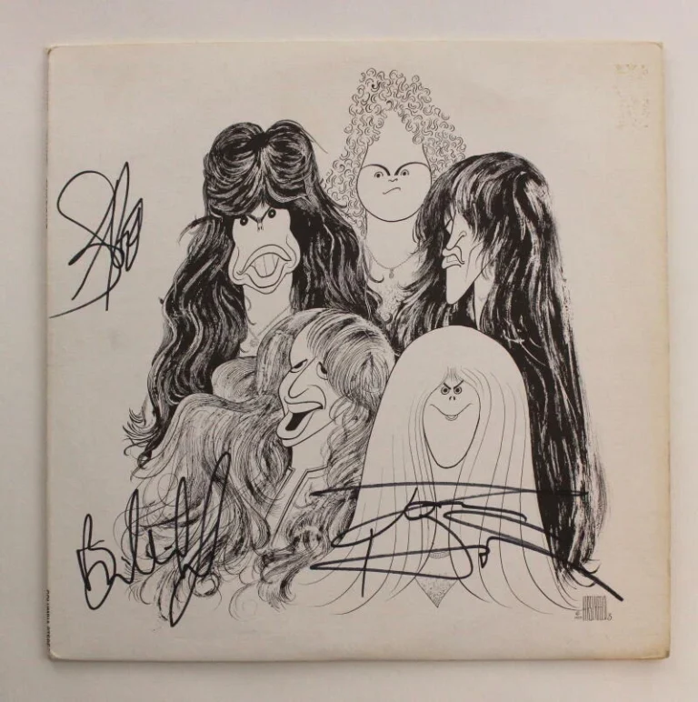 STEVEN TYLER WHIFORD HAMILTON SIGNED AUTOGRAPH ALBUM VINYL RECORD ...