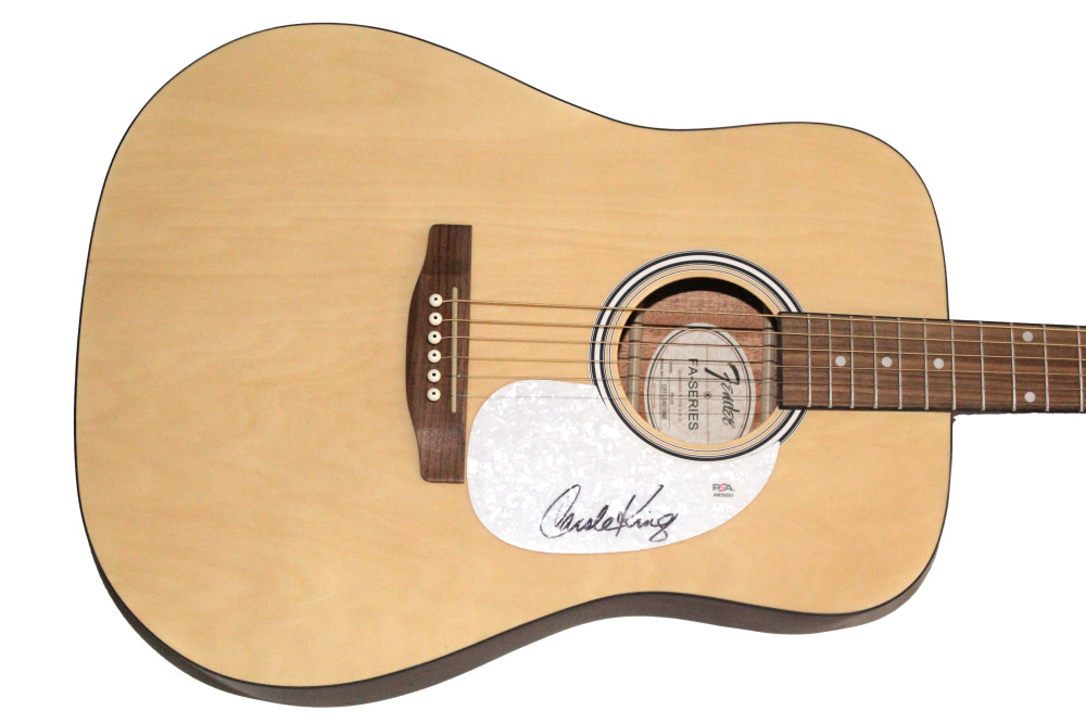 Carole King Signed Autograph Full Size Fender Acoustic Guitar w/ PSA ...