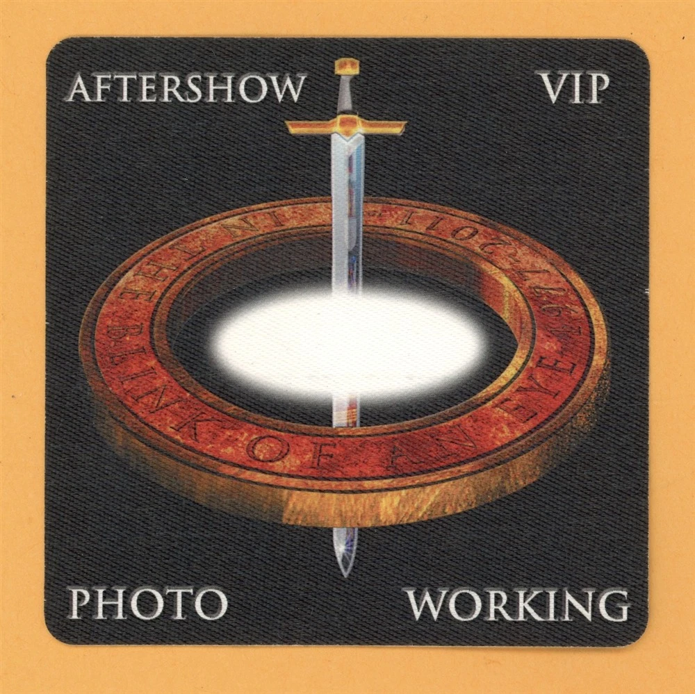 TOTO 2011 The Blink of An Eye Concert Tour VIP Backstage Pass | Autographia