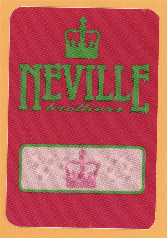 Neville Brothers 1995 Concert Tour Backstage Pass | Autographia