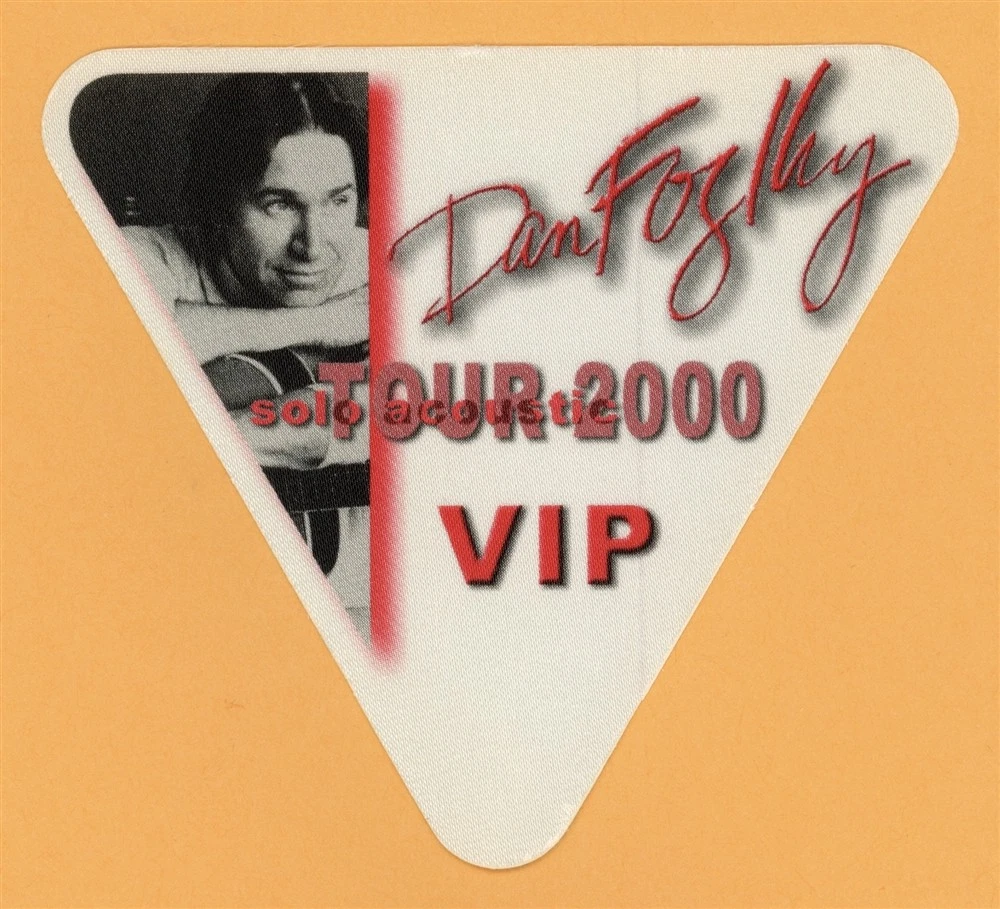 Dan Fogelberg 2000 Solo Concert Tour VIP Backstage Pass | Autographia