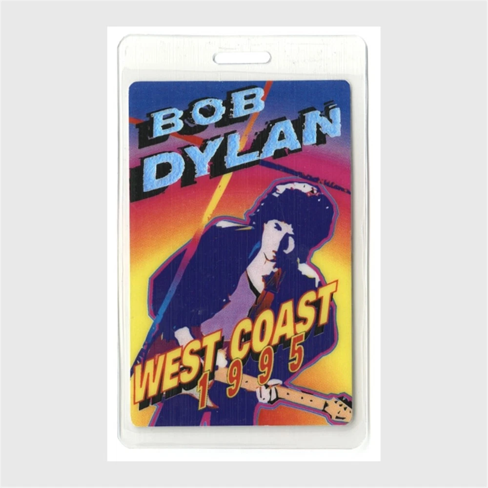Bob Dylan 1995 World Gone Wrong West Coast Tour FOIL Laminated ...