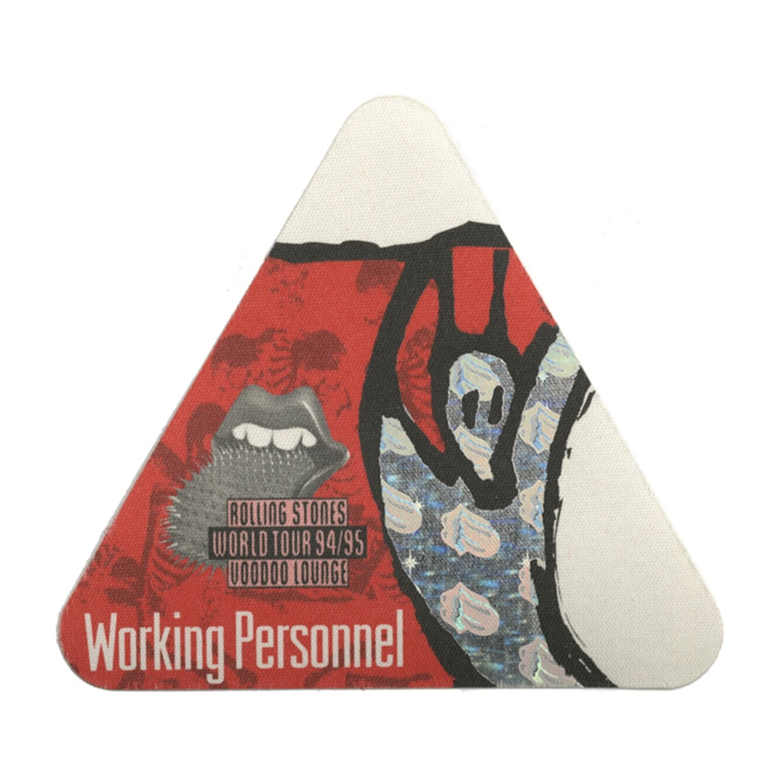 Rolling Stones 1994 Voodoo Lounge Concert Tour Working Backstage Pass ...