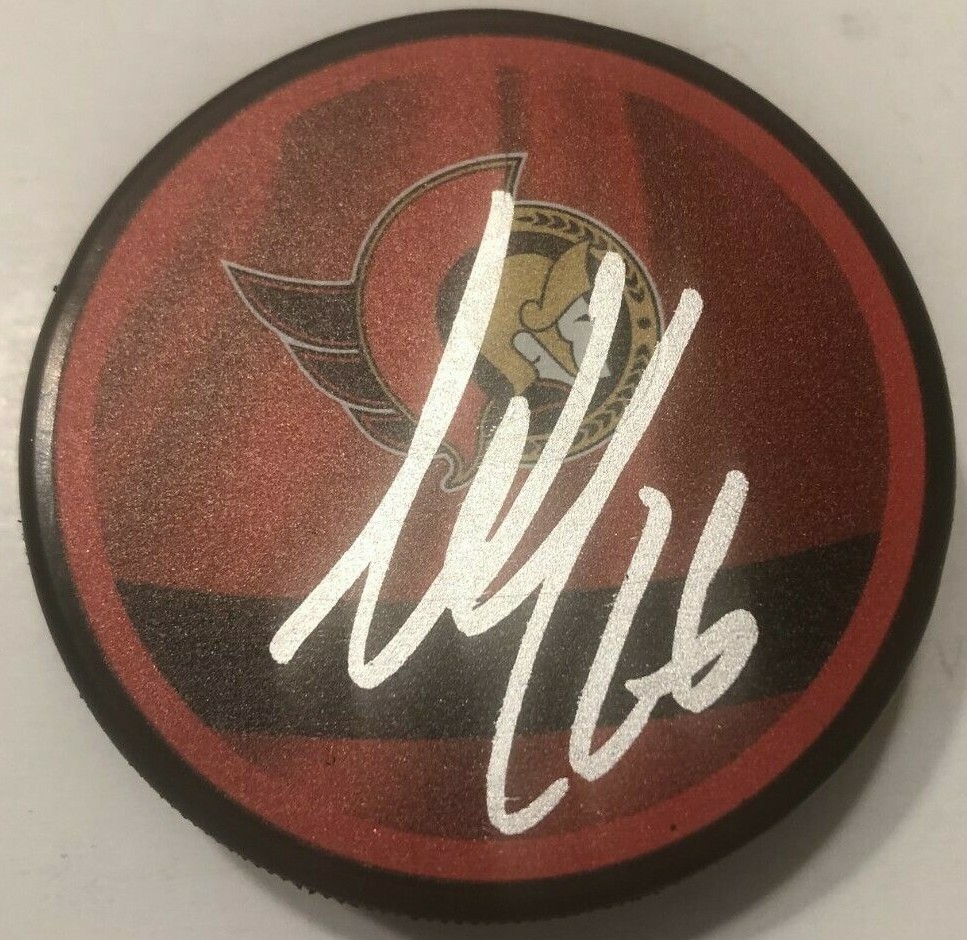 AUSTIN WATSON SIGNED OTTAWA SENATORS HOCKEY PUCK W/ CASE COA | Autographia